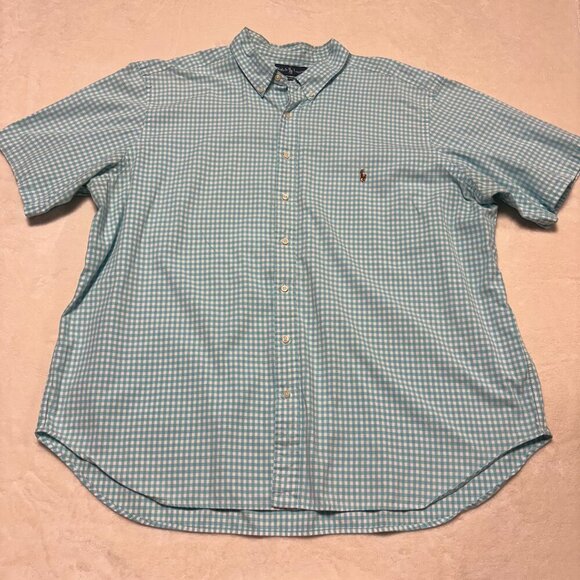Ralph Lauren | Shirts | Ralph Lauren Mens Button Down Shirt 3xb Big ...